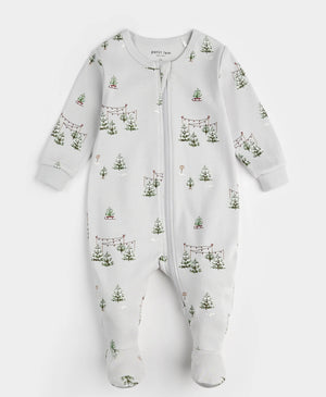 Tree Farm Print Sleeper